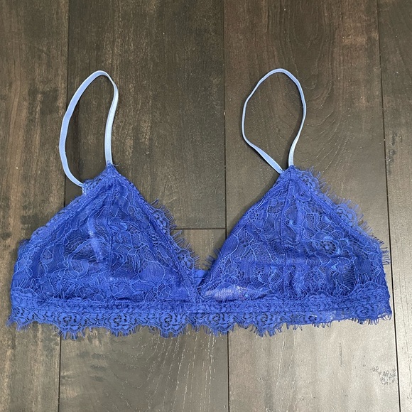 Free People | Intimates & Sleepwear | Free People Royal Blue Bralette ...